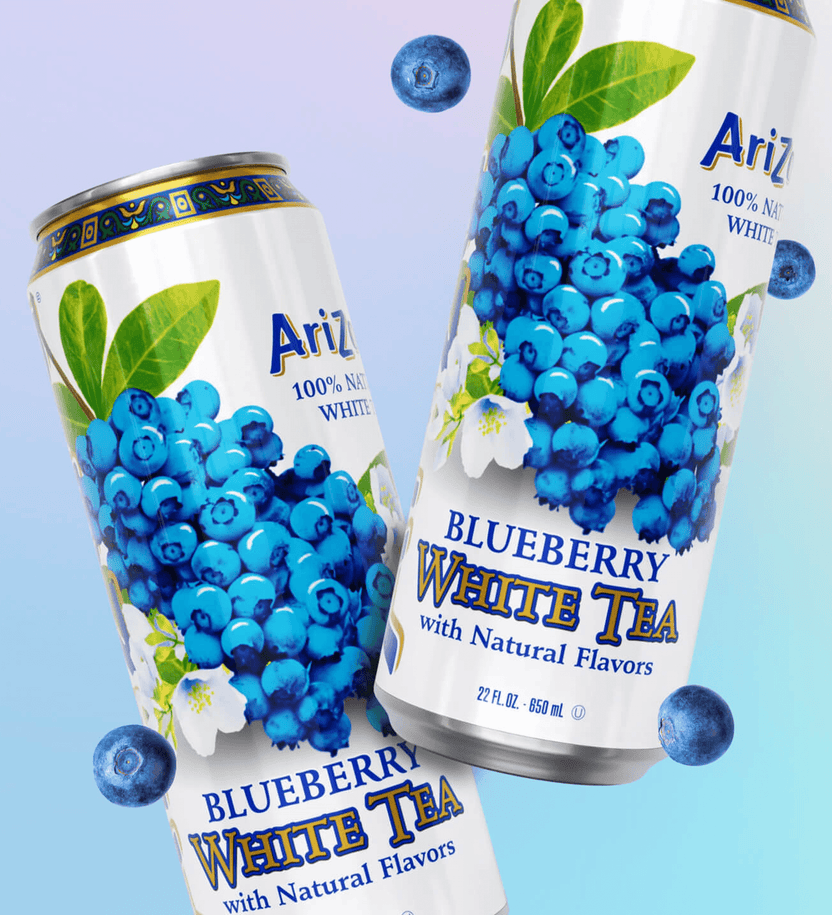 Blueberry White Tea | 22oz / 12-pack – DrinkAriZona