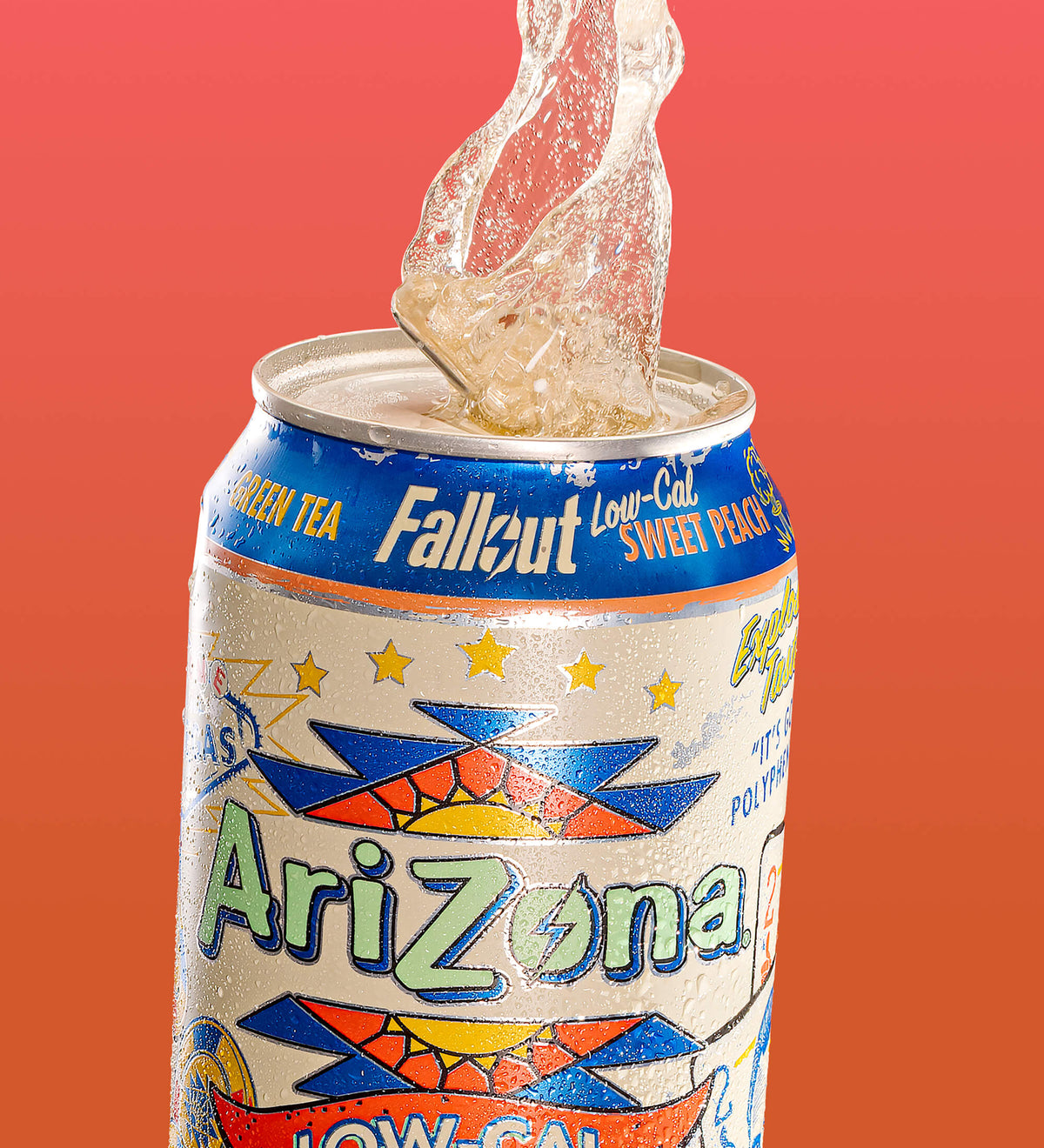 AriZona Fallout Low-Cal Sweet Peach Energy – DrinkAriZona