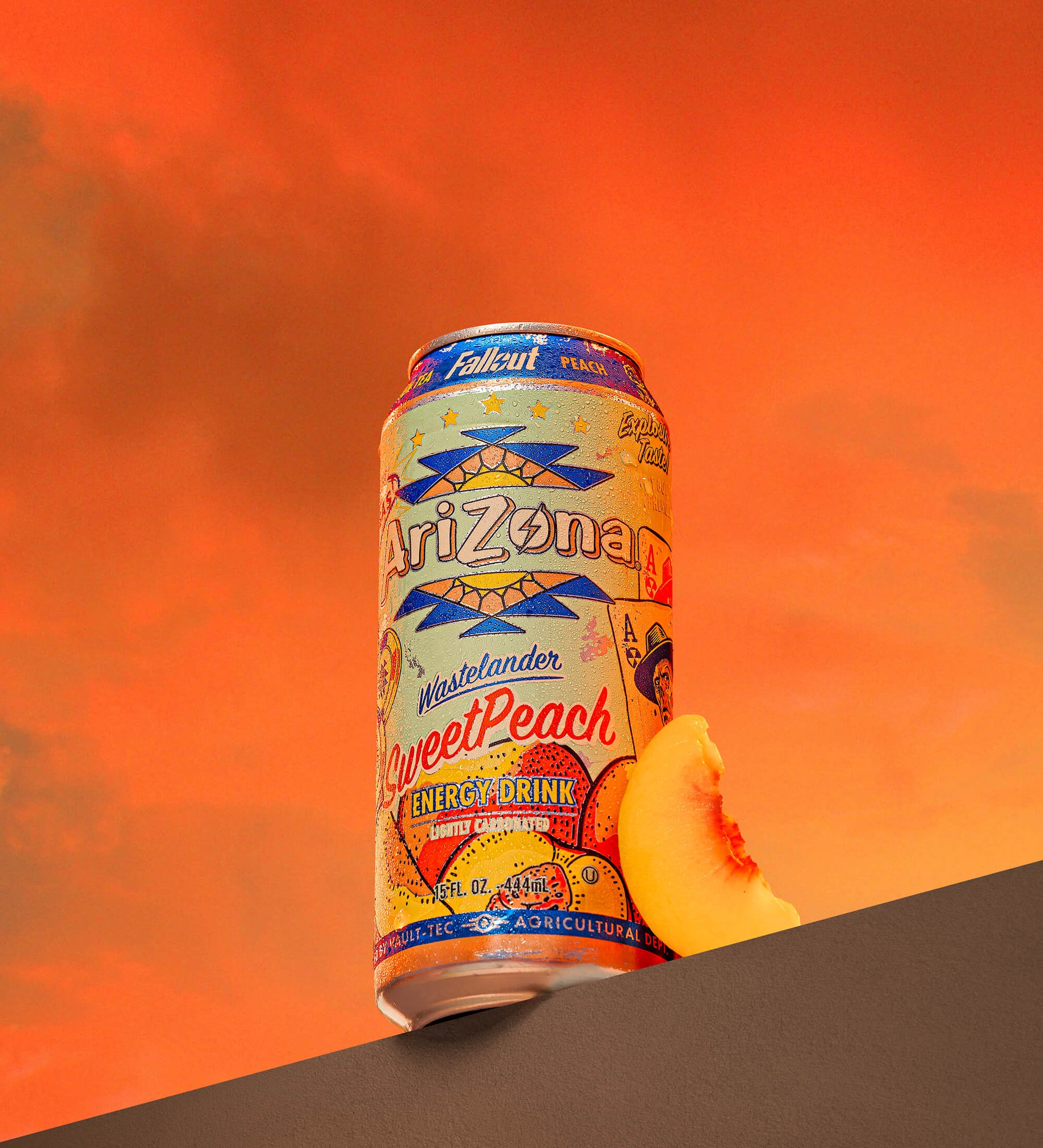 AriZona Fallout Sweet Peach Energy – DrinkAriZona