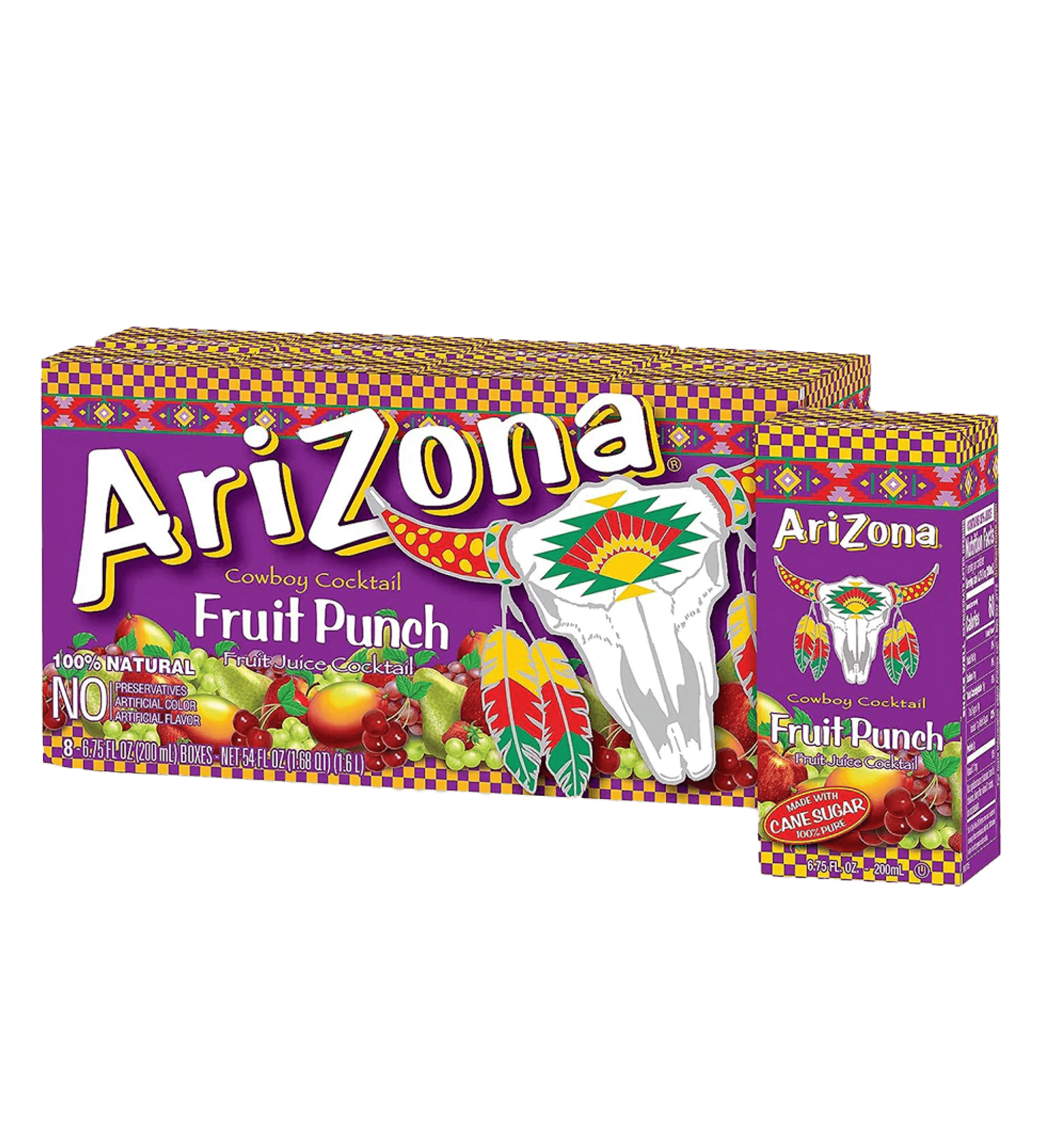 Fruit Punch Juice Box 6.75 fl oz – DrinkAriZona