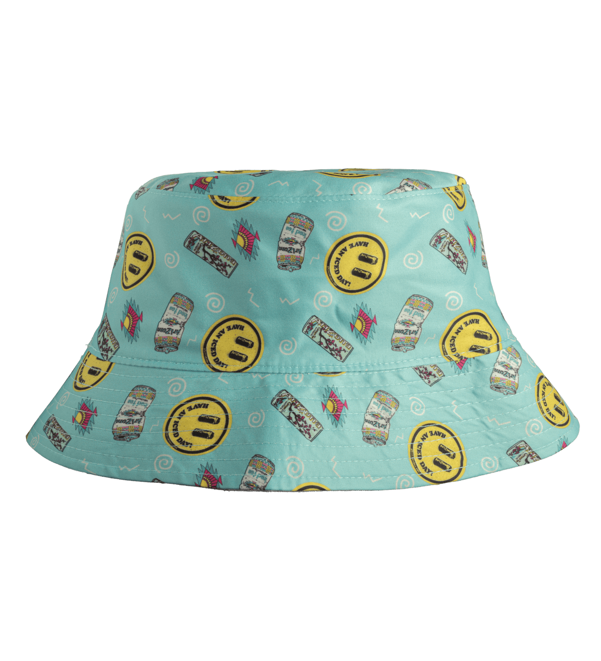 AriZona Green Tea Can Smiley Bucket Hat – DrinkAriZona