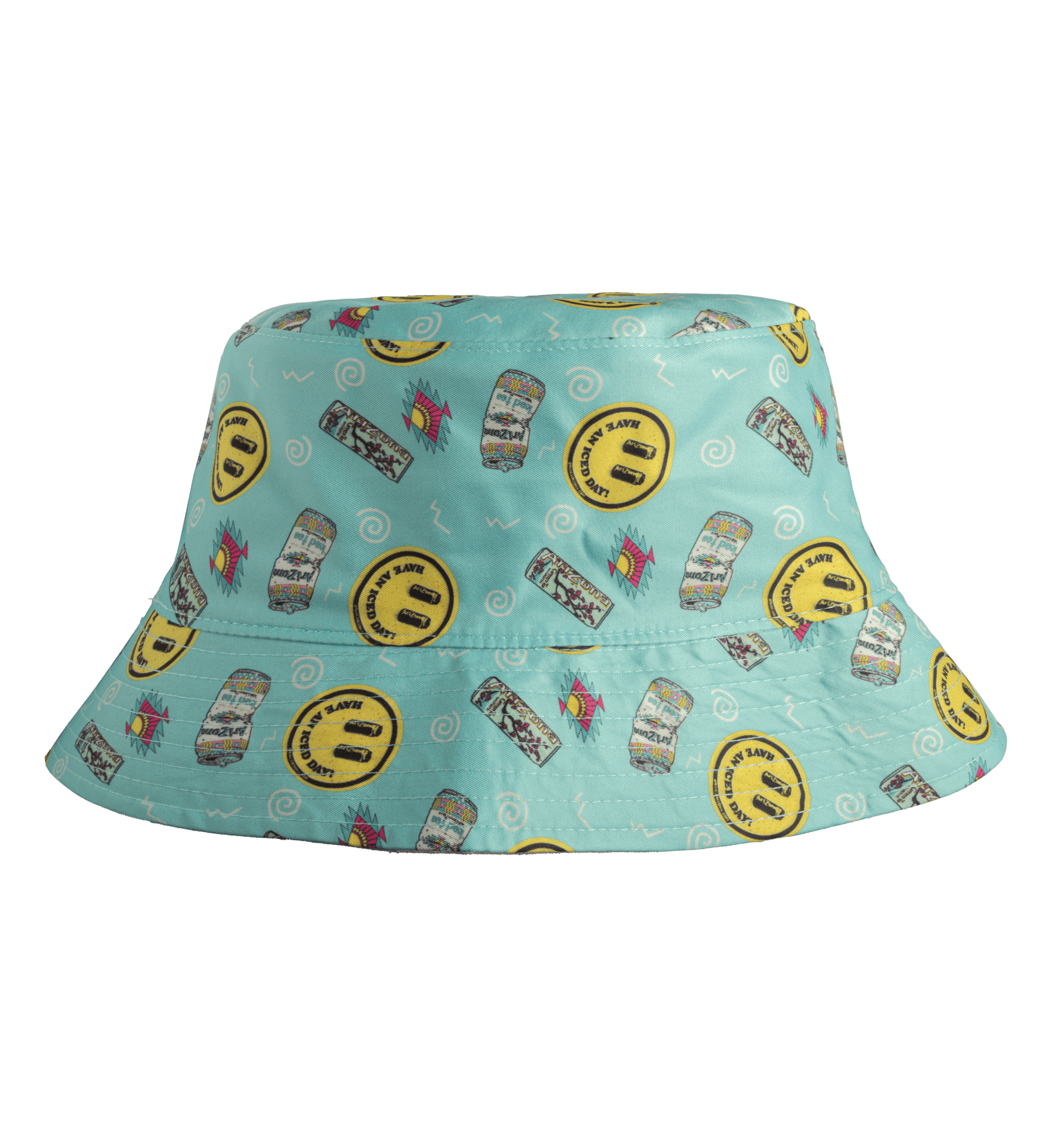 AriZona Green Tea Can Smiley Bucket Hat – DrinkAriZona