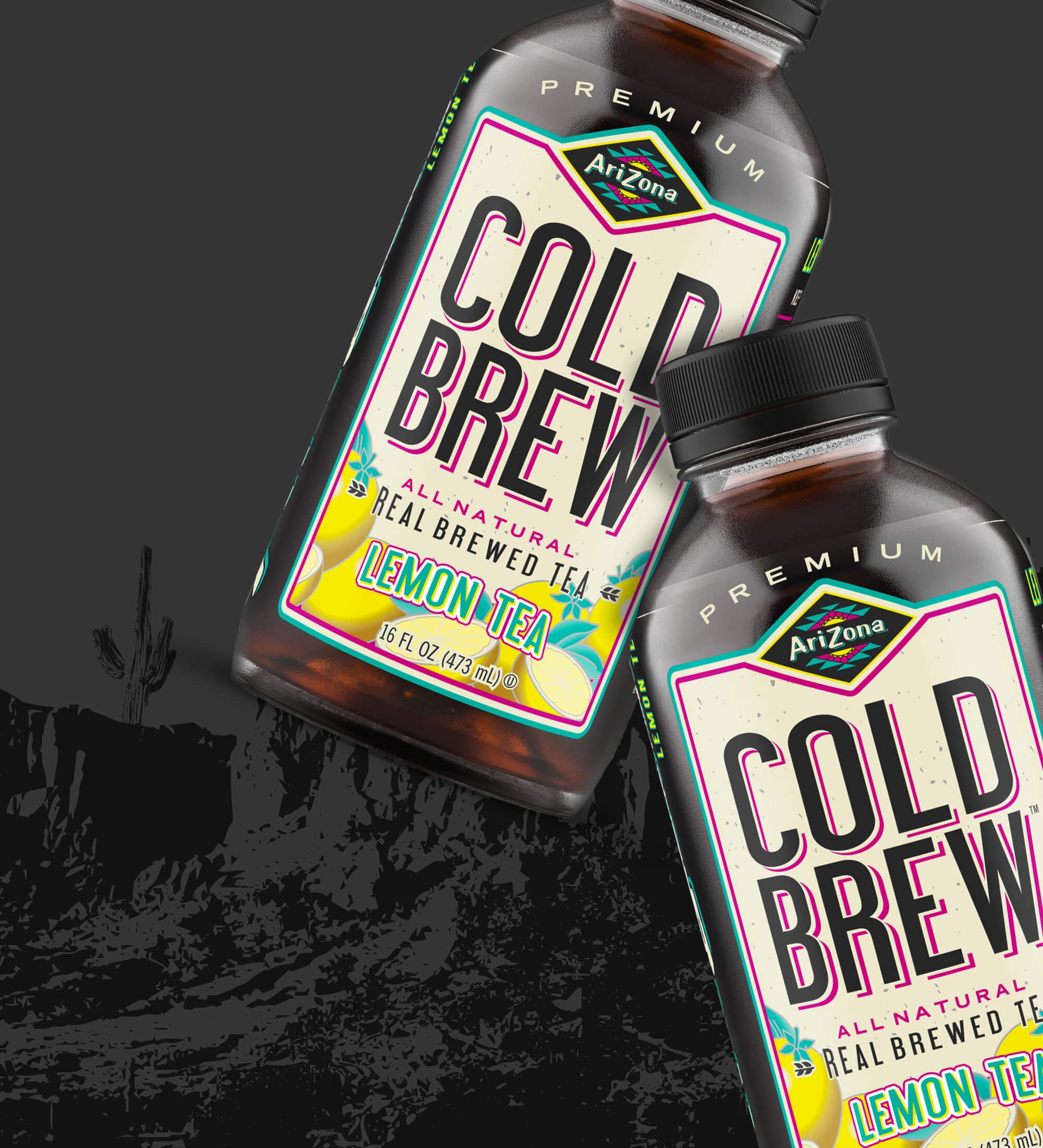 Cold Brew Lemon Tea | 16oz / 12-pack – DrinkAriZona
