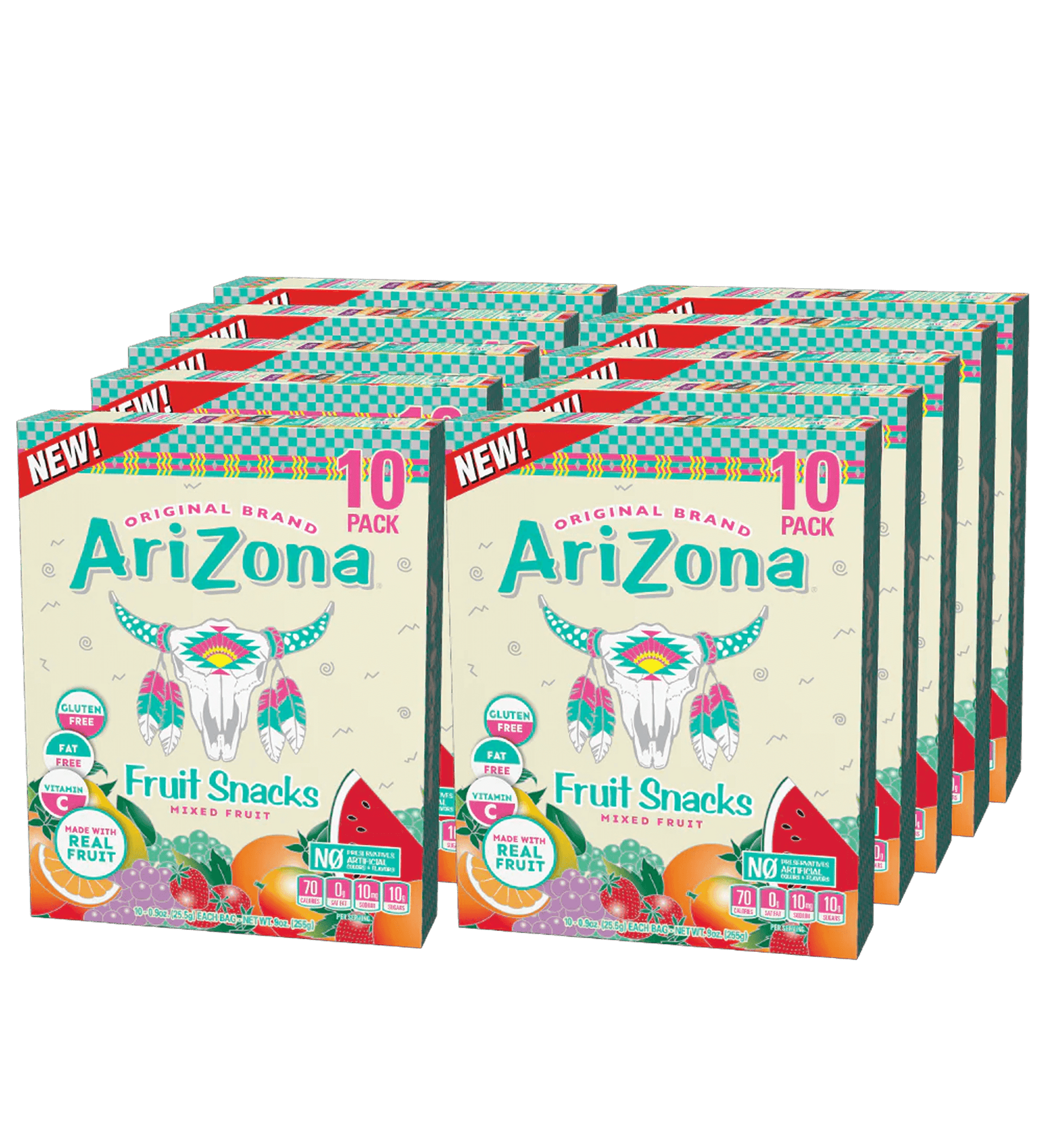 AriZona Mixed Fruit Snacks 100 Count – DrinkAriZona