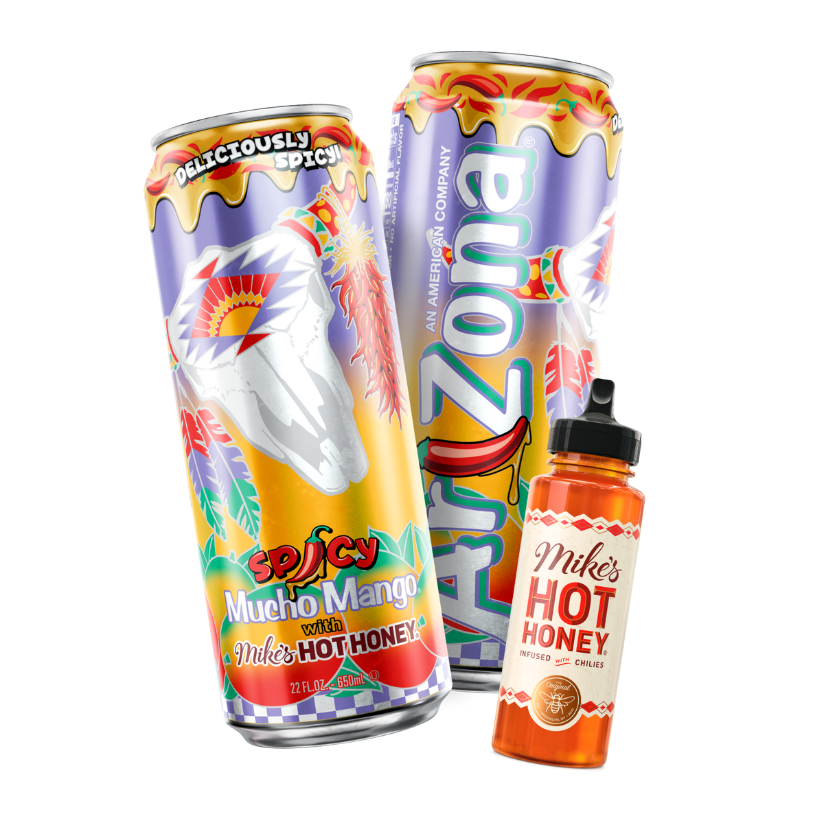 Spicy Mucho Mango Juice Cocktail | 22 oz. Big Can / 12-pack – DrinkAriZona
