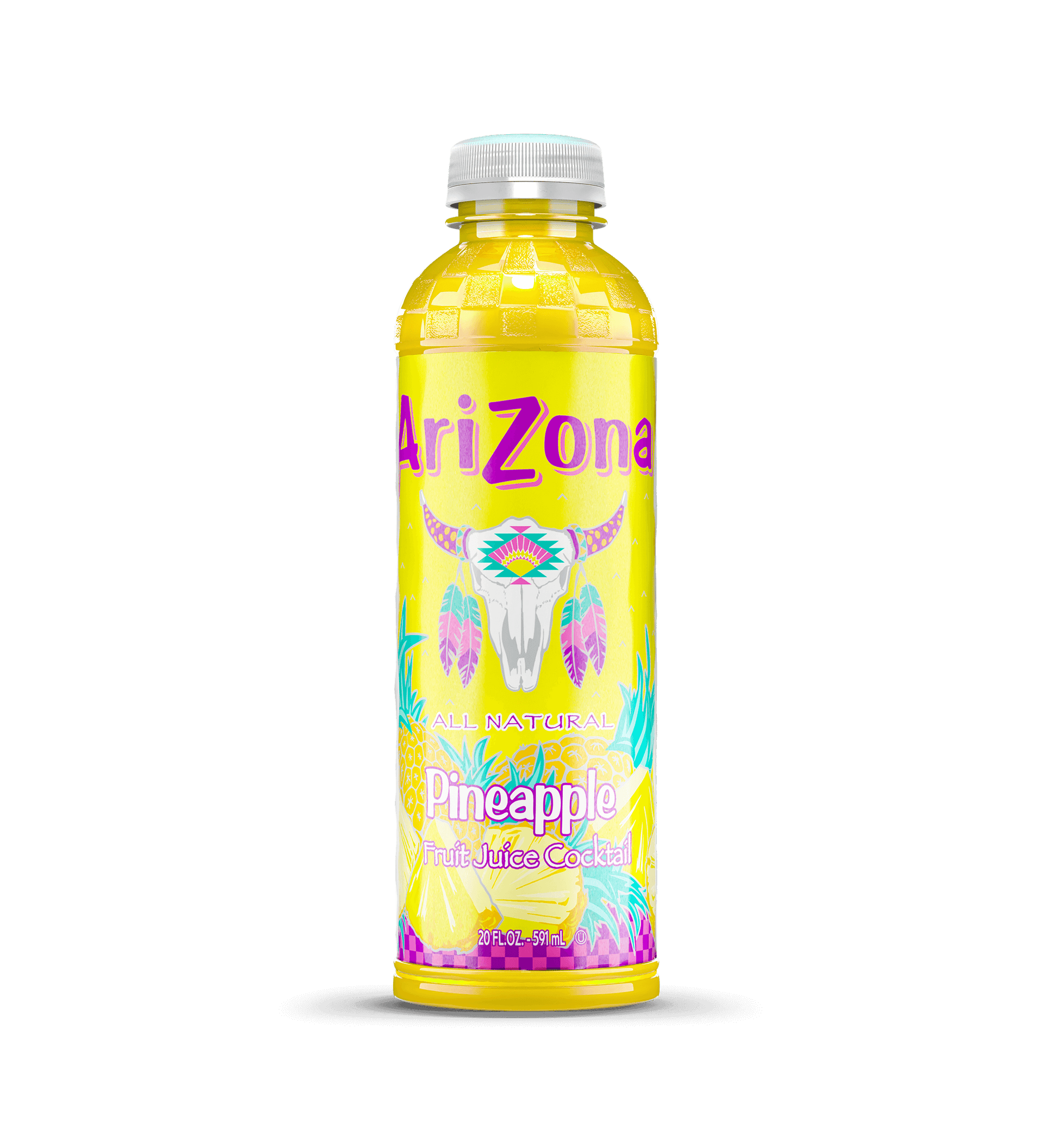 Pineapple Fruit Juice Cocktail | 20oz / 12-pack – DrinkAriZona