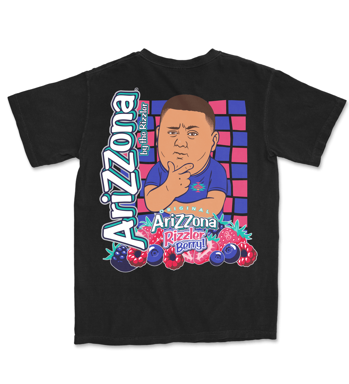 Black Rizzler Berry Cotton T-Shirt – DrinkAriZona