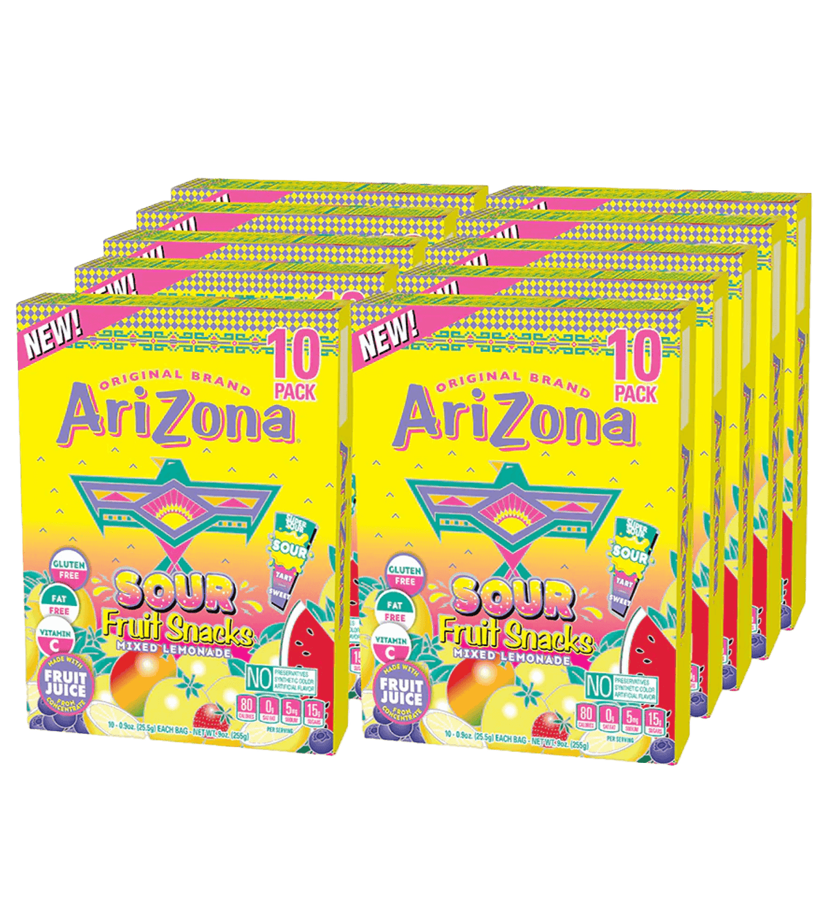 AriZona Sour Fruit Snacks - 10 Pack – DrinkAriZona