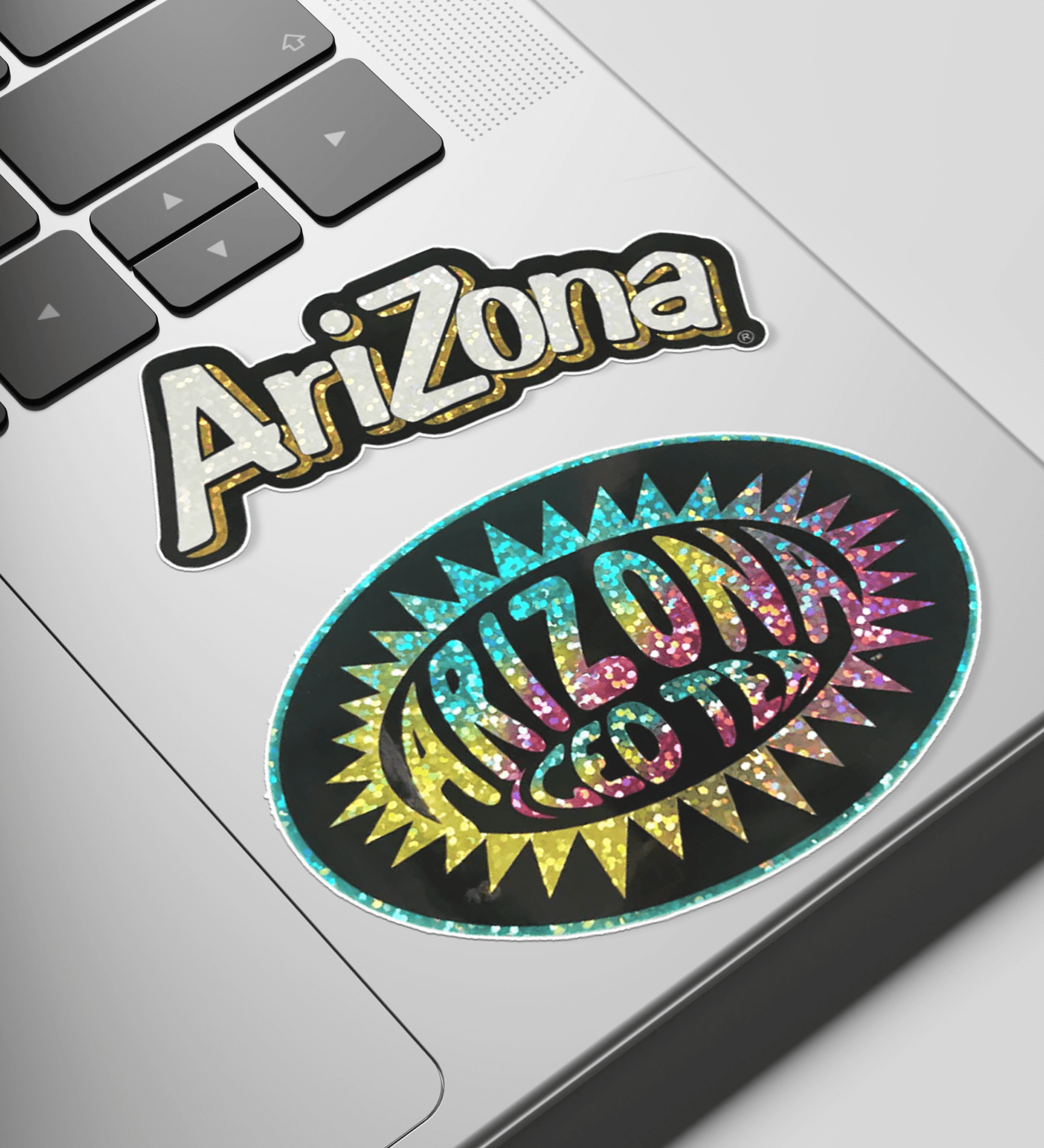 AriZona Sparkle Logo 4-Piece Sticker Set – DrinkAriZona