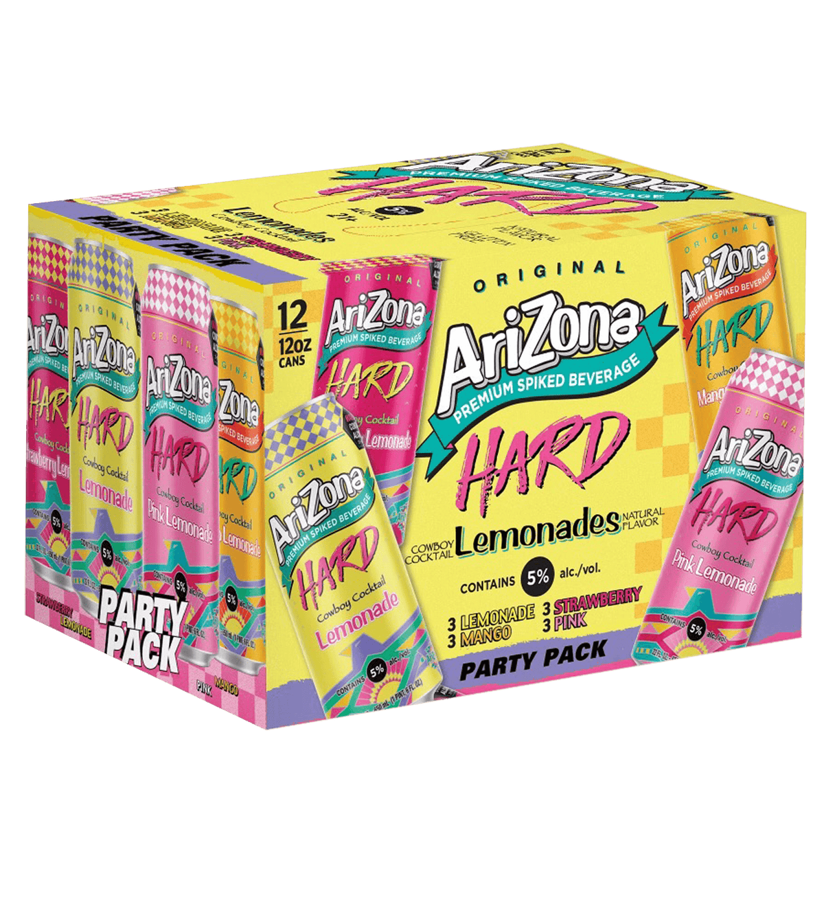 Arizona Hard Lemonade Party Pack – DrinkAriZona