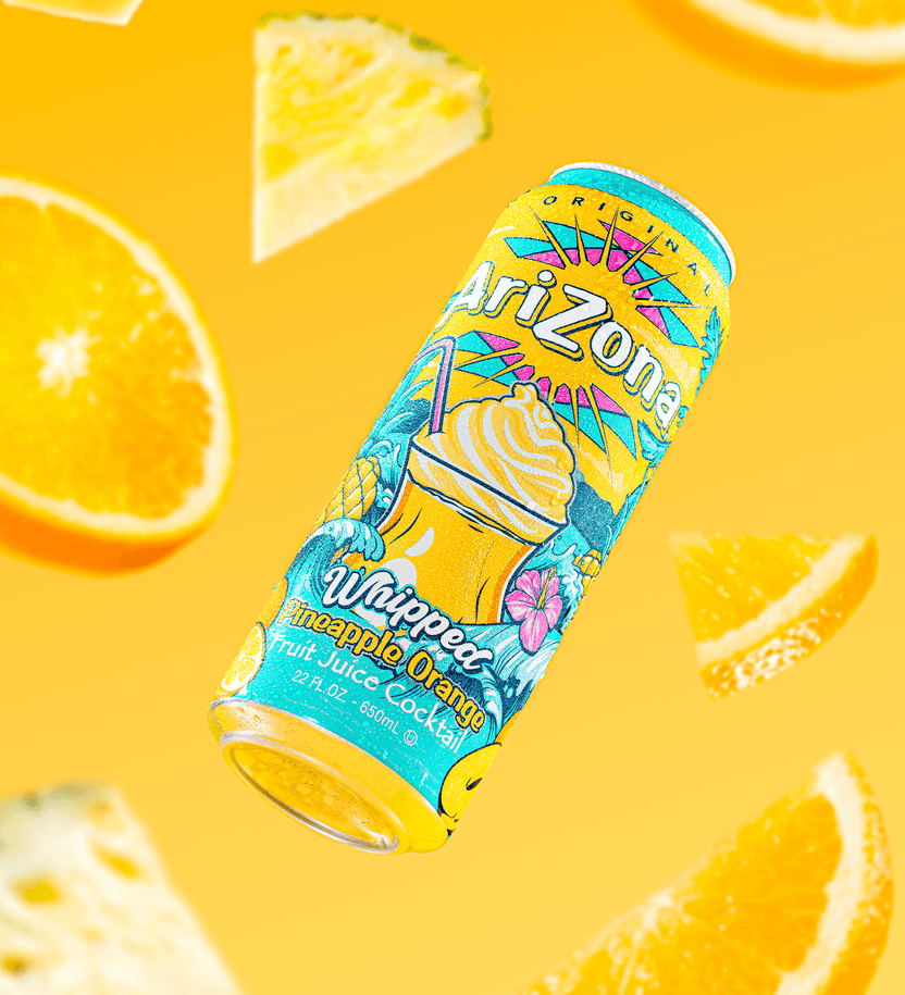 AriZona Whipped Pineapple Orange Big Can – DrinkAriZona